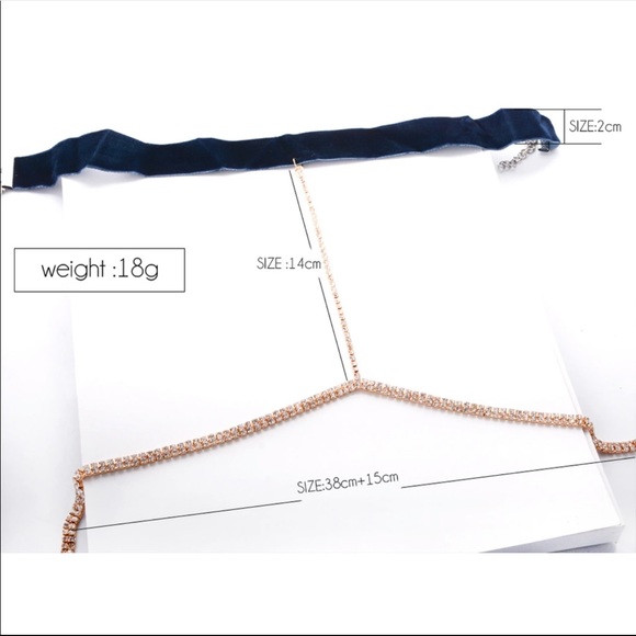 Jewelry | Sexy Thigh Body Crystal Harness Leg Jewelry | Poshmark